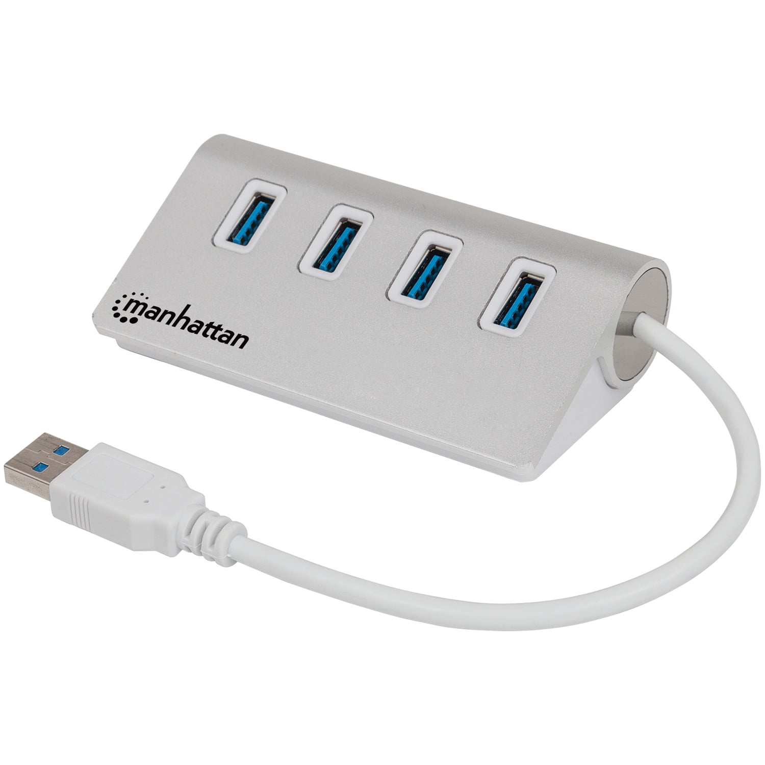 Manhattan USB-A 4-Port Hub, 4x USB-A Ports, 5 Gbps (USB 3.2 Gen1 aka ...