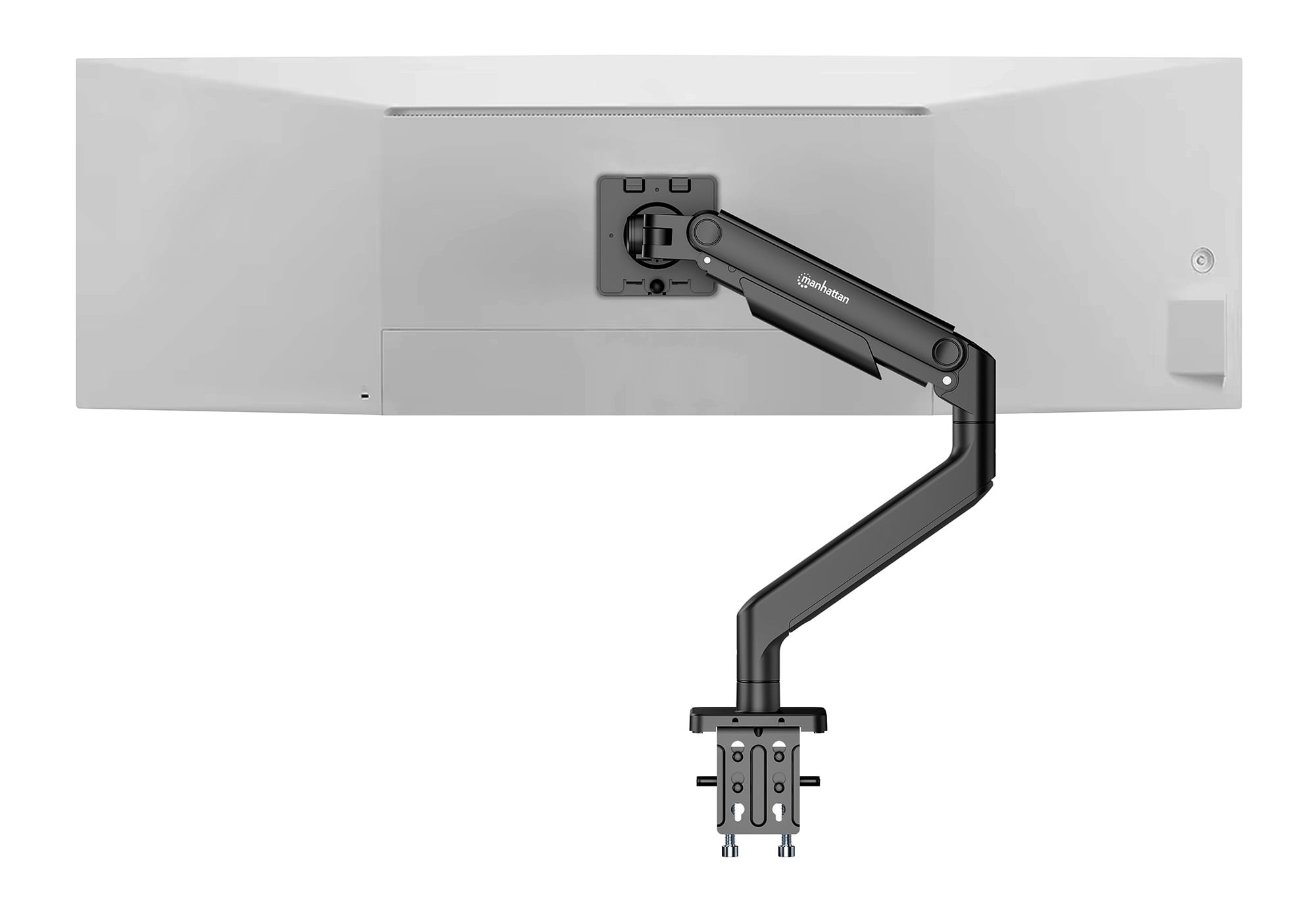 Manhattan Ultra-Wide Monitor Desk Mount for 49 inch Screens up to 44 ...