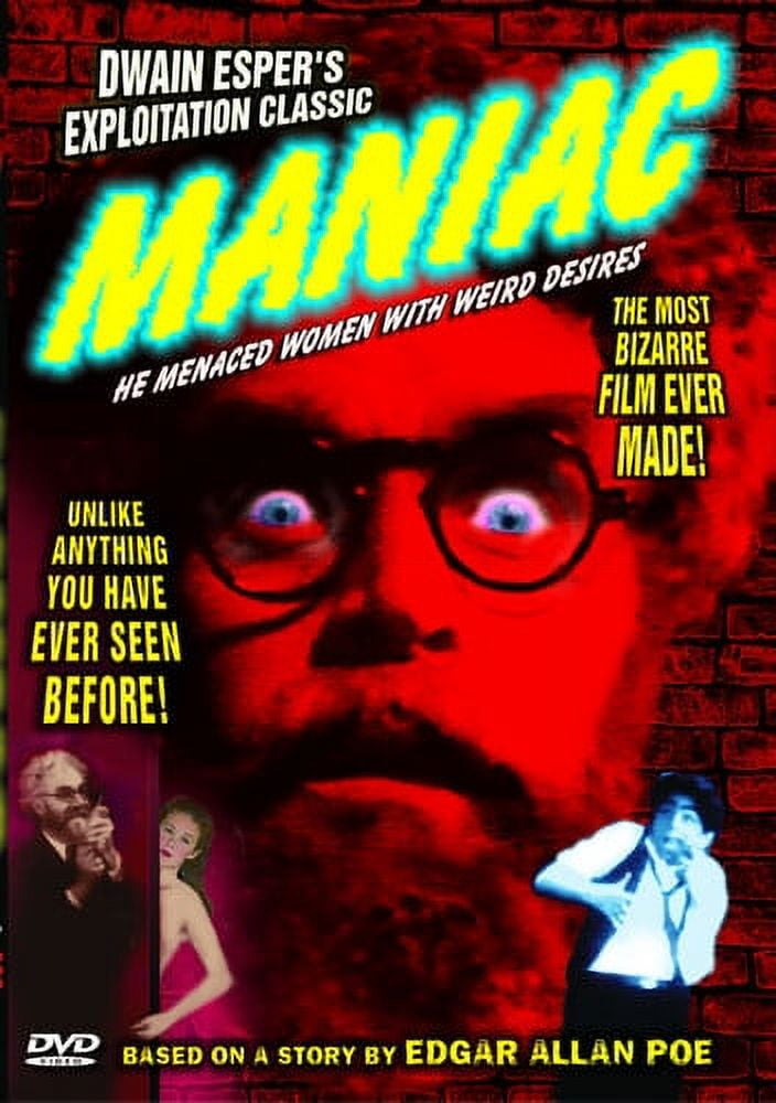 Maniac (DVD), Alpha Video, Drama - Walmart.com