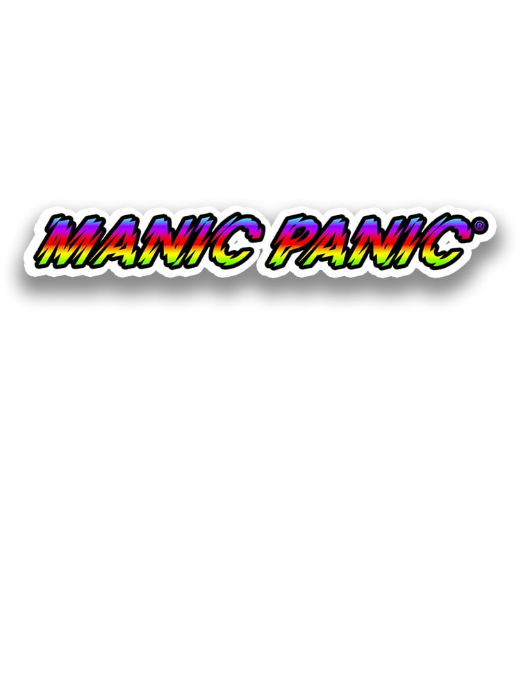Manic Panic Color Banner Sticker -Manic Panic®, Vinyl Sticker - Walmart.com