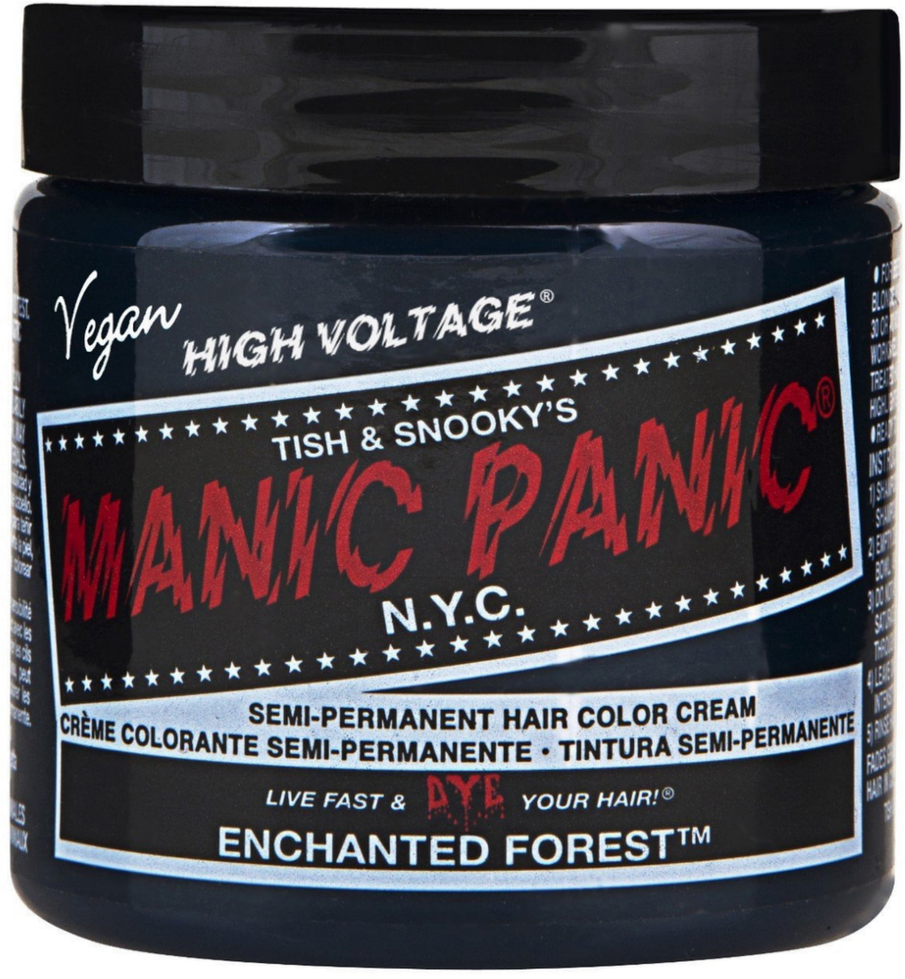 Manic Panic Vegan and PPD-Free Semi-Permanent Hair Coloring Dye ...