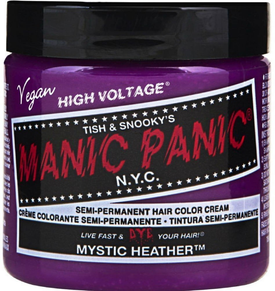 Manic Panic Semi-Permament Hair Color Creme, Mystic Heather, 4 oz ...