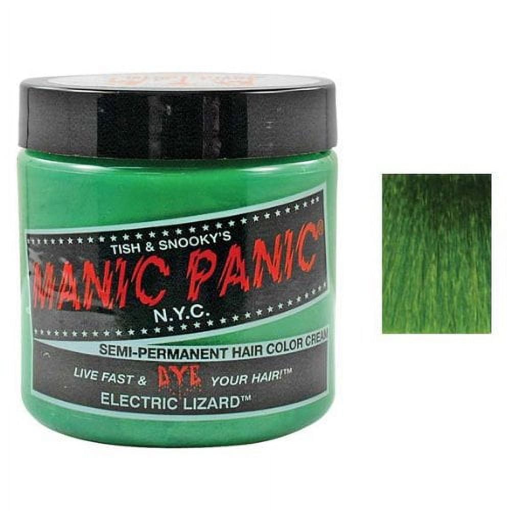 Manic Panic Semi-Permanent Color Cream, Electric Lizard - Walmart.com
