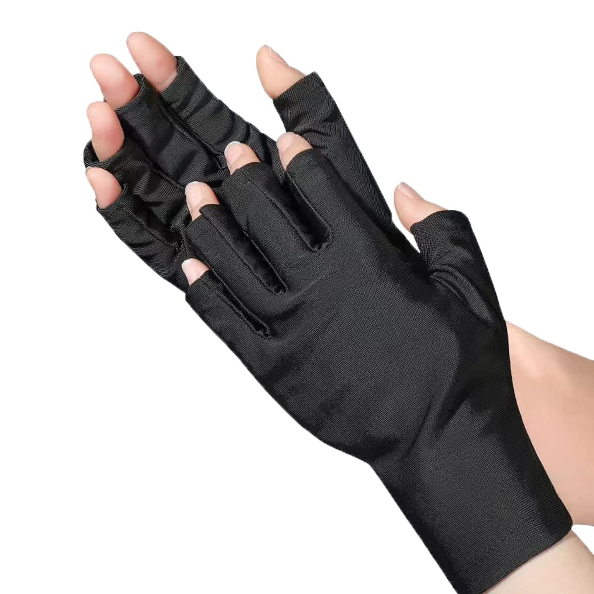 Manicure Gloves UV Protection, Nail Art Skin Care UV Shield Gloves ...