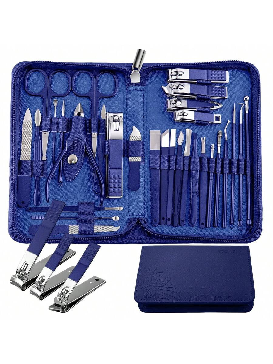 Manicure Set 30 In 1 Nail Clippers Set, Nail Manicure Kit For Women ...