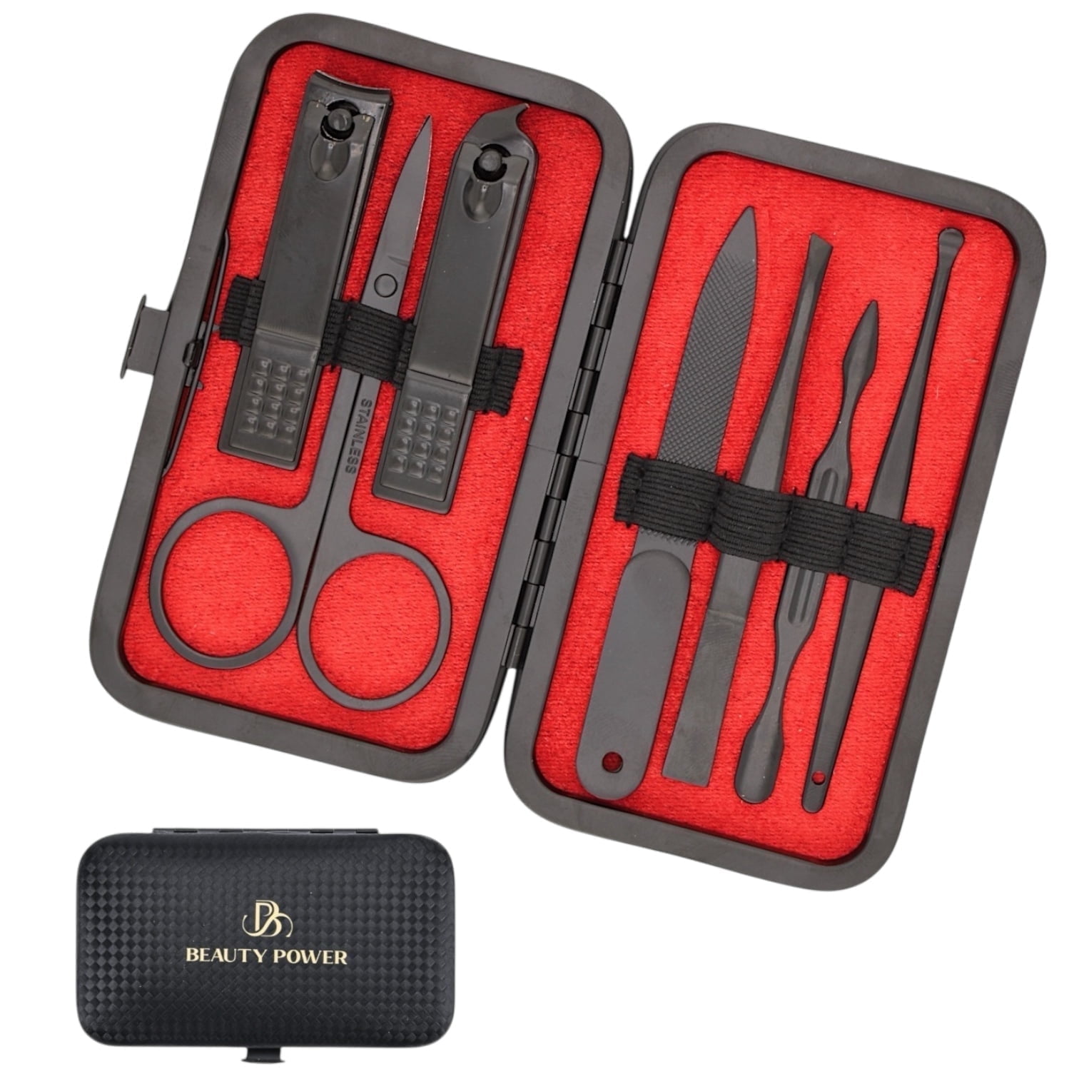 Beauty Power Manicure Set Nail Clipper Kit Personal Care Manicure ...