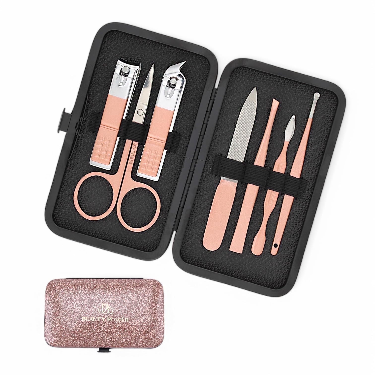 Beauty Power Manicure Set Nail Clipper Kit Personal Care Manicure ...