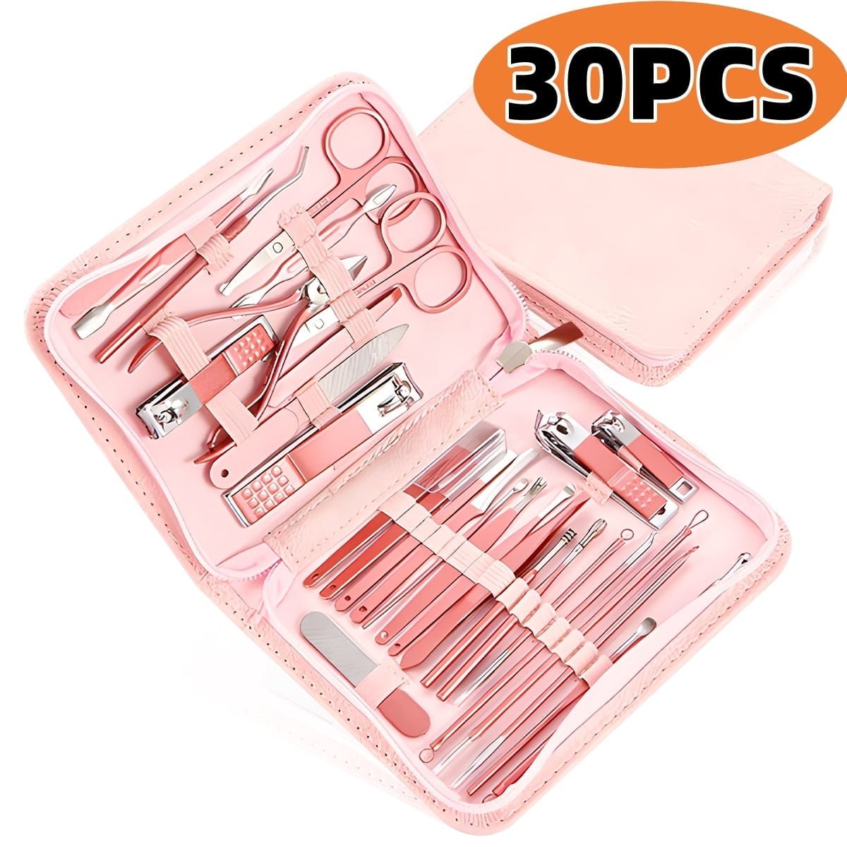 30Pcs Women's Manicure Set: Nail Clippers, Pedicure Tools, Nail Care ...