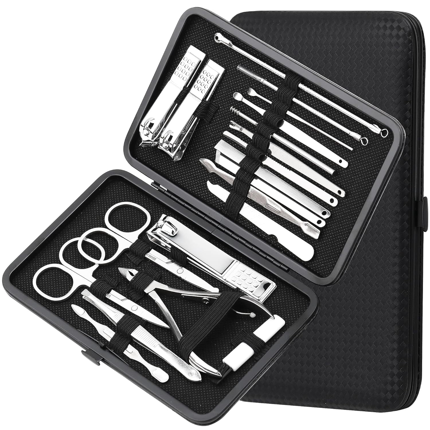 Manicure Set Nail Clippers Pedicure Kit 20 Pieces Stainless Steel ...