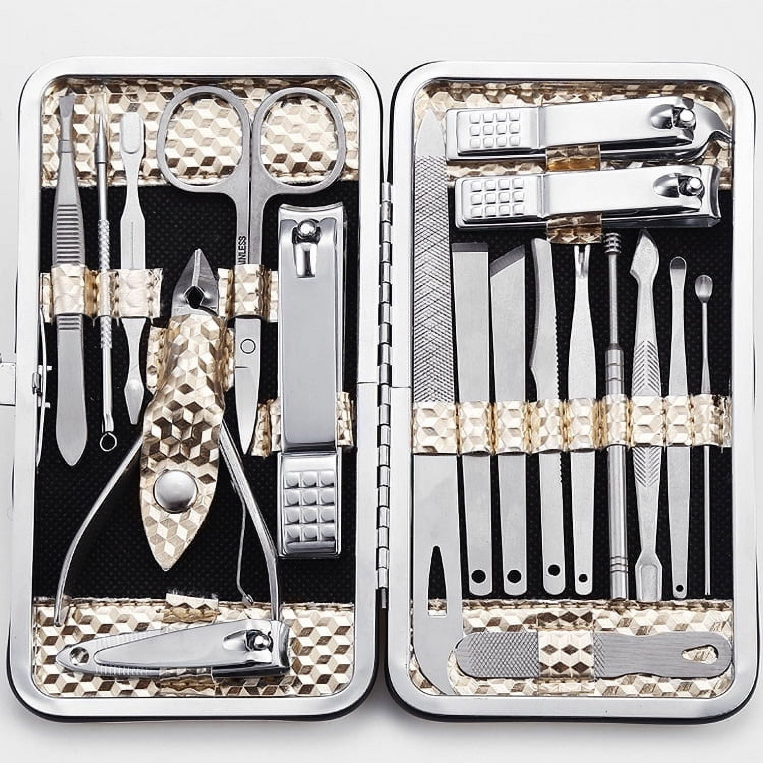 Manicure Set, Nail Kit, Pedicure Kit, Nail TIFOR, Professional Grooming ...
