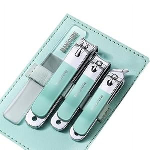 Manicure Set,Personal Care Nail Clipper Kit Stainless Steel Manicure ...