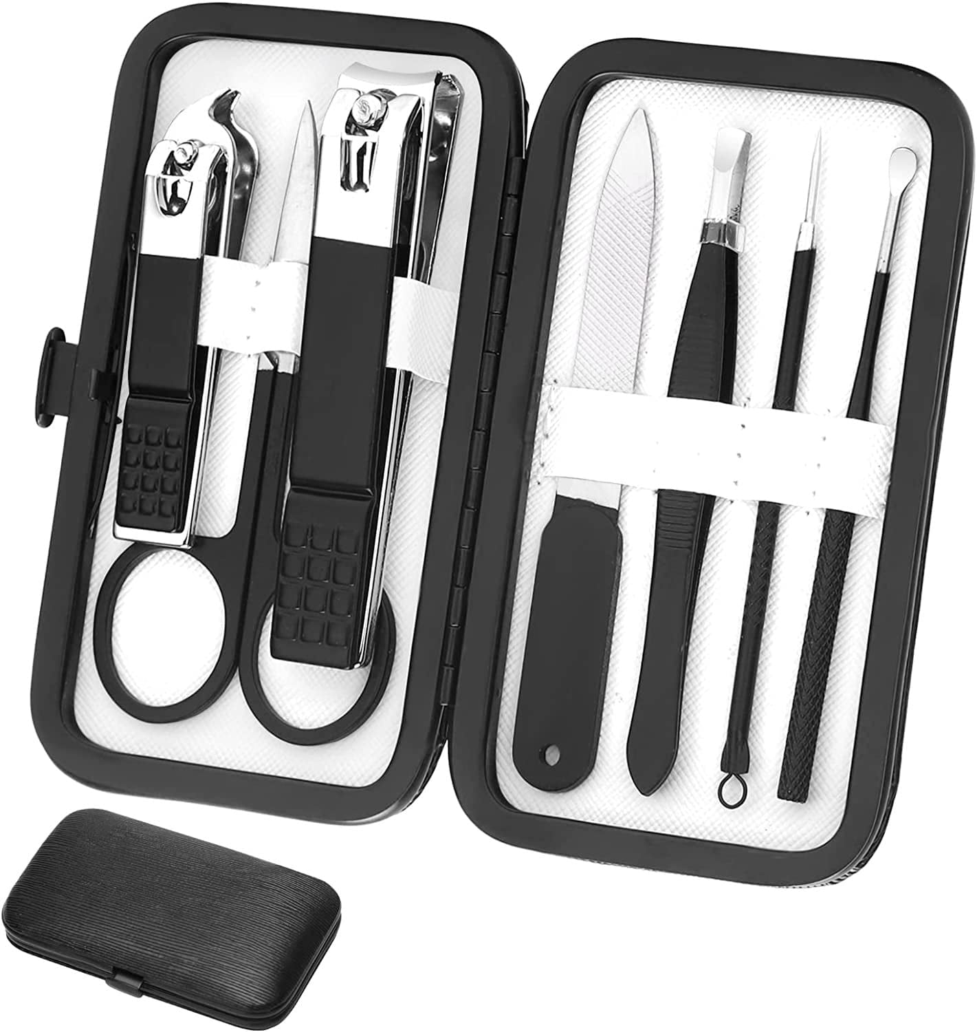 Manicure Set Professional Grooming Kits, Nail Clippers Pedicure Kit ...
