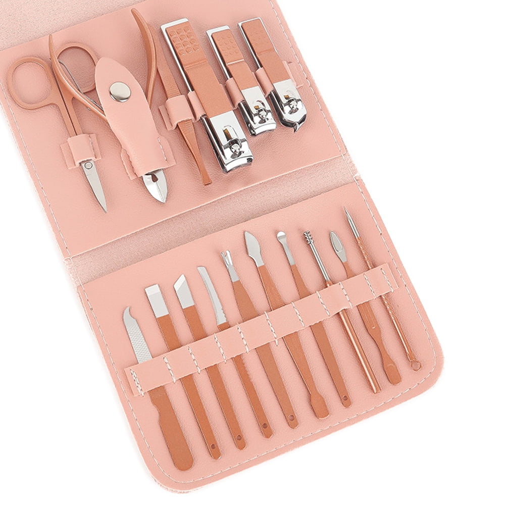 Manicure Set Professional Nail Clippers Pedicure Kit,Professional 16 ...