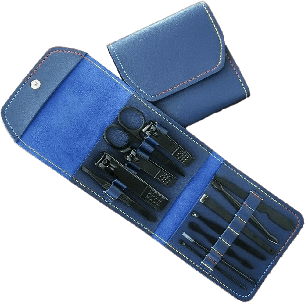Manicure Set, Stainless Steel Nail Care Kit, Nail Grooming Kit With ...