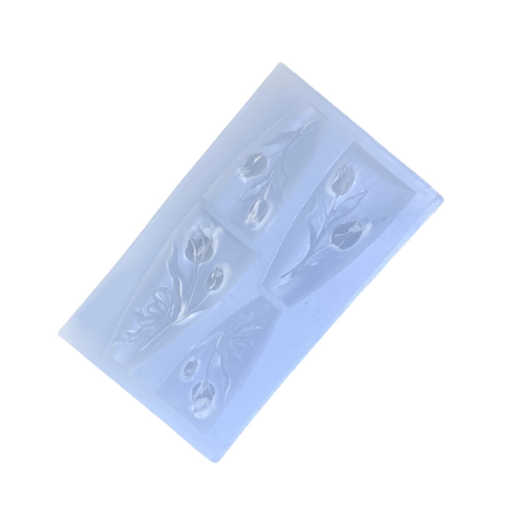 Manicure Template Silicone Craft Molds for Nail Art Soft Bendable ...