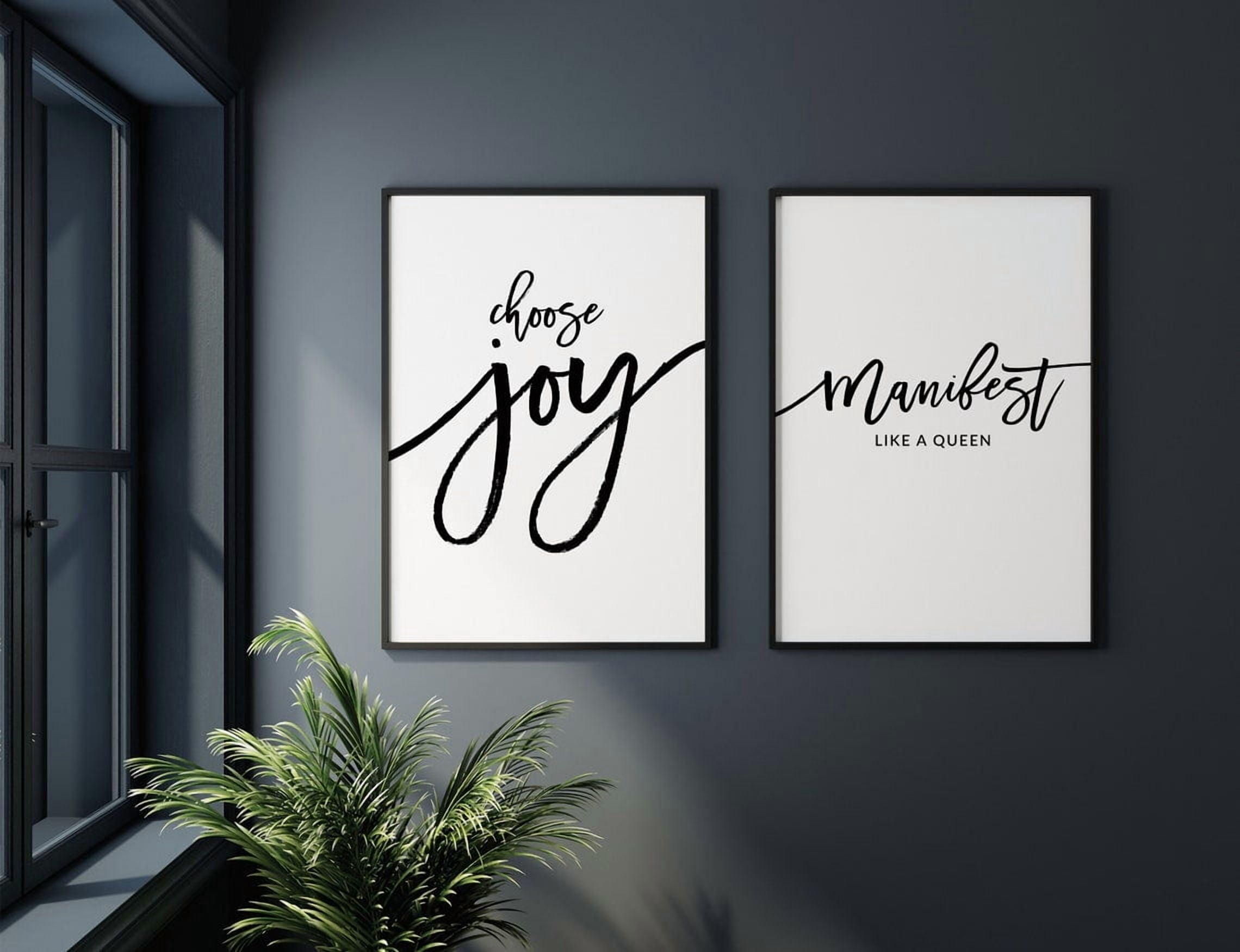 Manifestation Poster Manifest Poster, Affirmation Wall Art Law Of ...