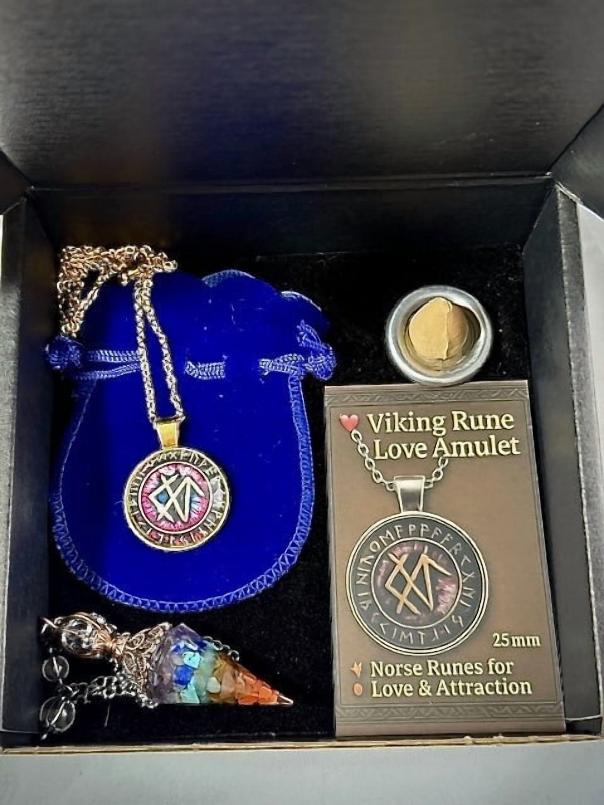 Manifestation Love Ritual Box – Love Attraction Amulet Gift Set – Kenaz ...