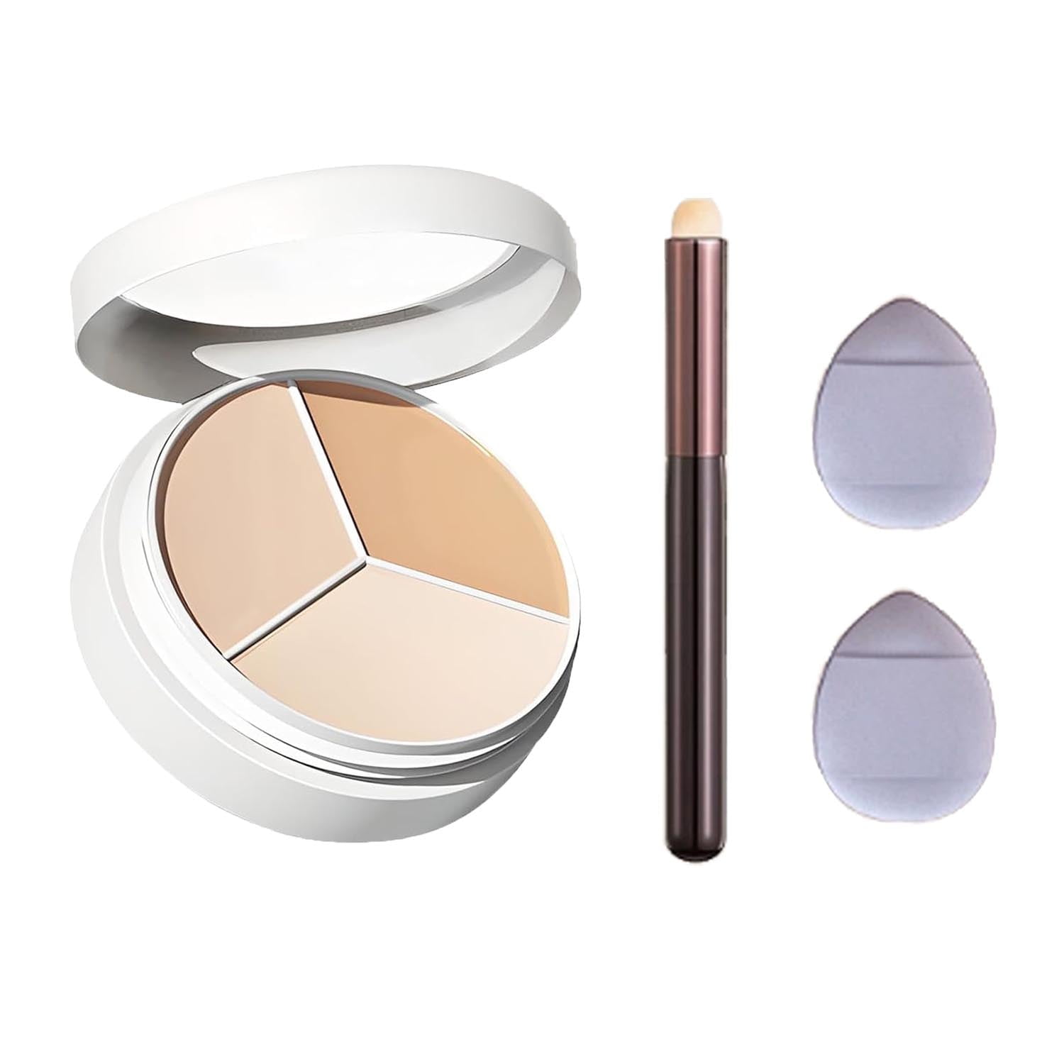 Manifests Tricolor Concealer, 2025 New Tricolor Concealer, Highlight ...
