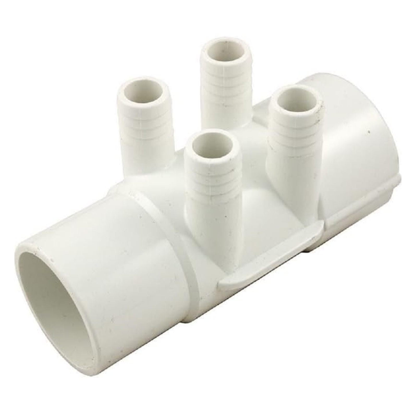 Manifold 2 Inch x 2 Inch Spigot x 4-3/4 Inch Barb Fittings - Flow-Thru ...