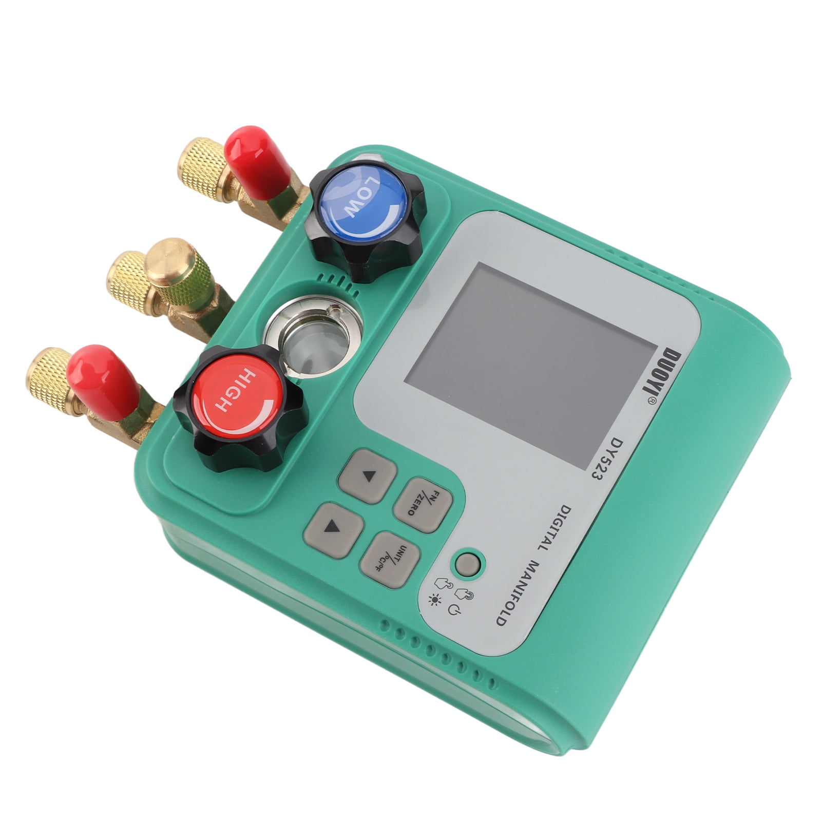 Manifold Electronic Air Conditioning Refrigerant Fluoride Meter Vacuum ...