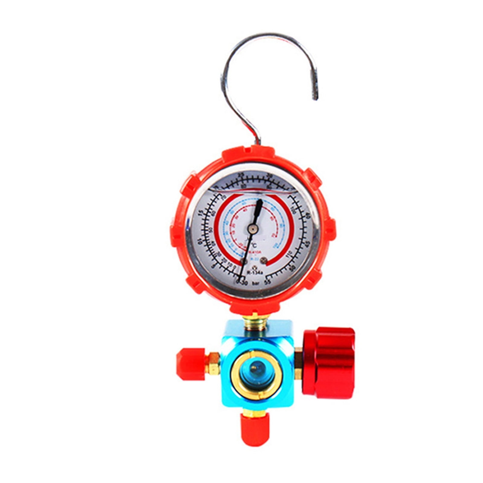 Manifold Gauge Manometer Low Pressure A/C Tool Manifold Pressure Gauge ...