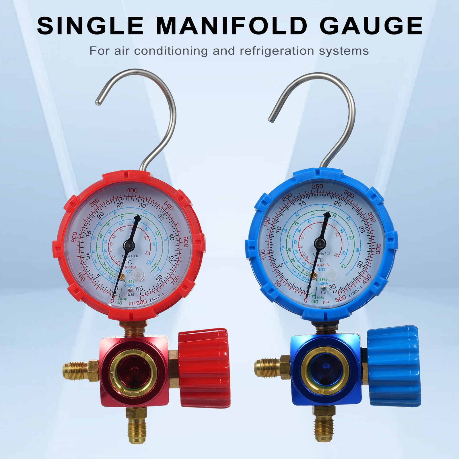 Manifold Gauge,With Clear Scale Air Condition Scale R410a R22 R410a R22 ...