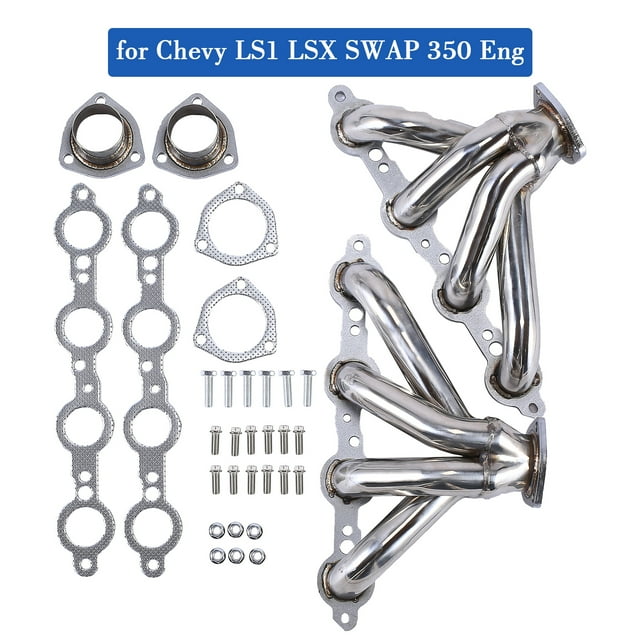 Manifold Header for Chevy LS1 LSX SWAP 350 Eng Shorty Stainless Block ...