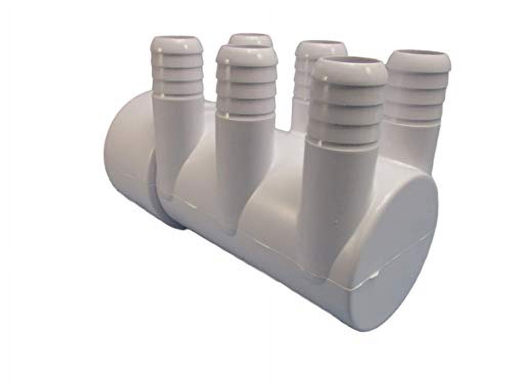 Manifold Hot Tub Spa 2" spg x Dead End x (6) 3/4" Coupler Base Kit ...
