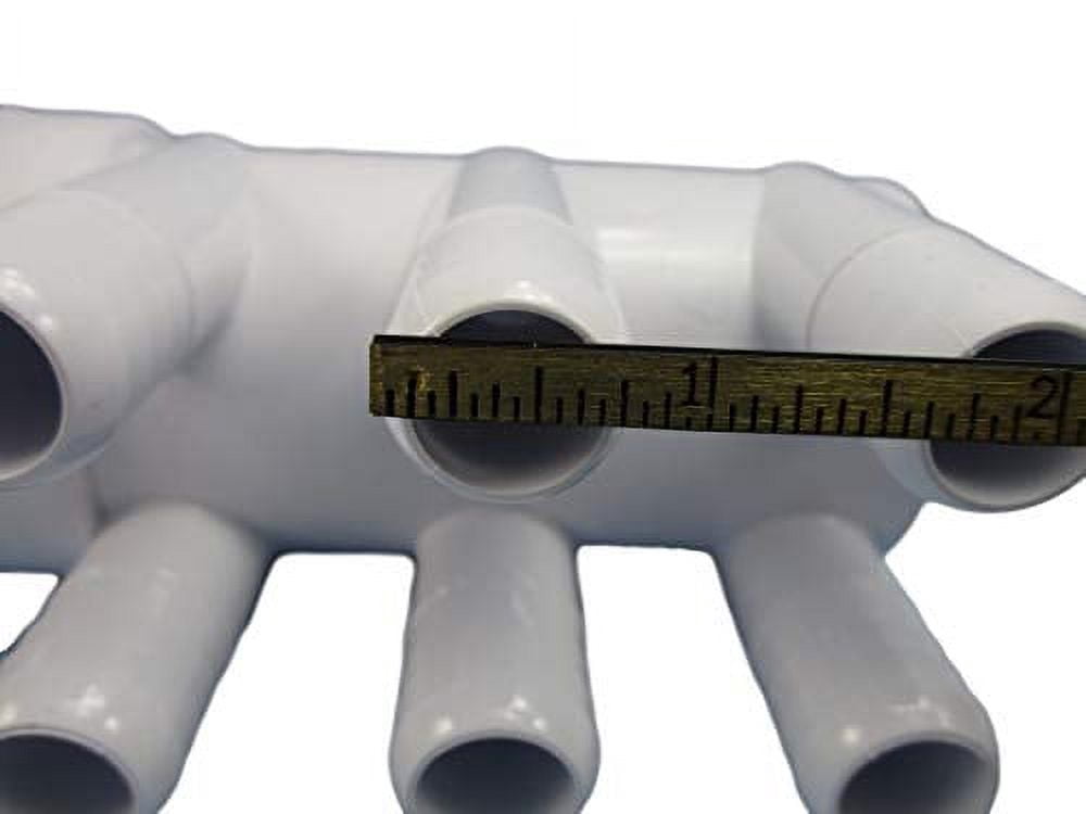 Manifold Hot Tub Spa 2" spg x Dead End x (6) 3/4" Coupler Base Kit ...