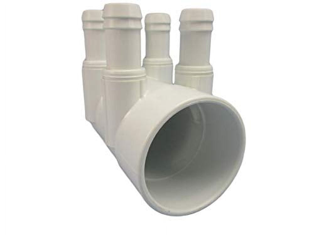 Manifold Hot Tub Spa Part 2" SLP x End x (4) 3/4" Dead End Water How to ...