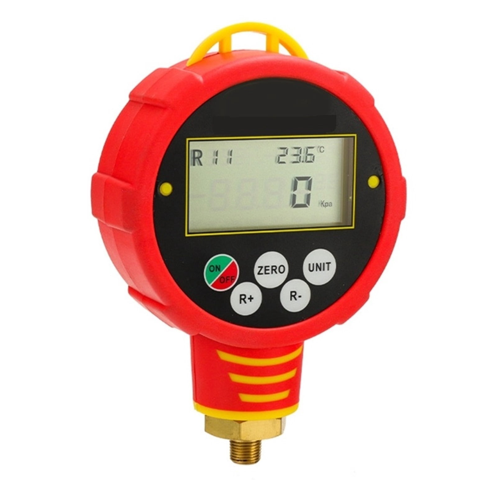 Pressure Tester Guage 100Bar/10Mpa Vacuum Meter 1/8in Digital Manifold ...
