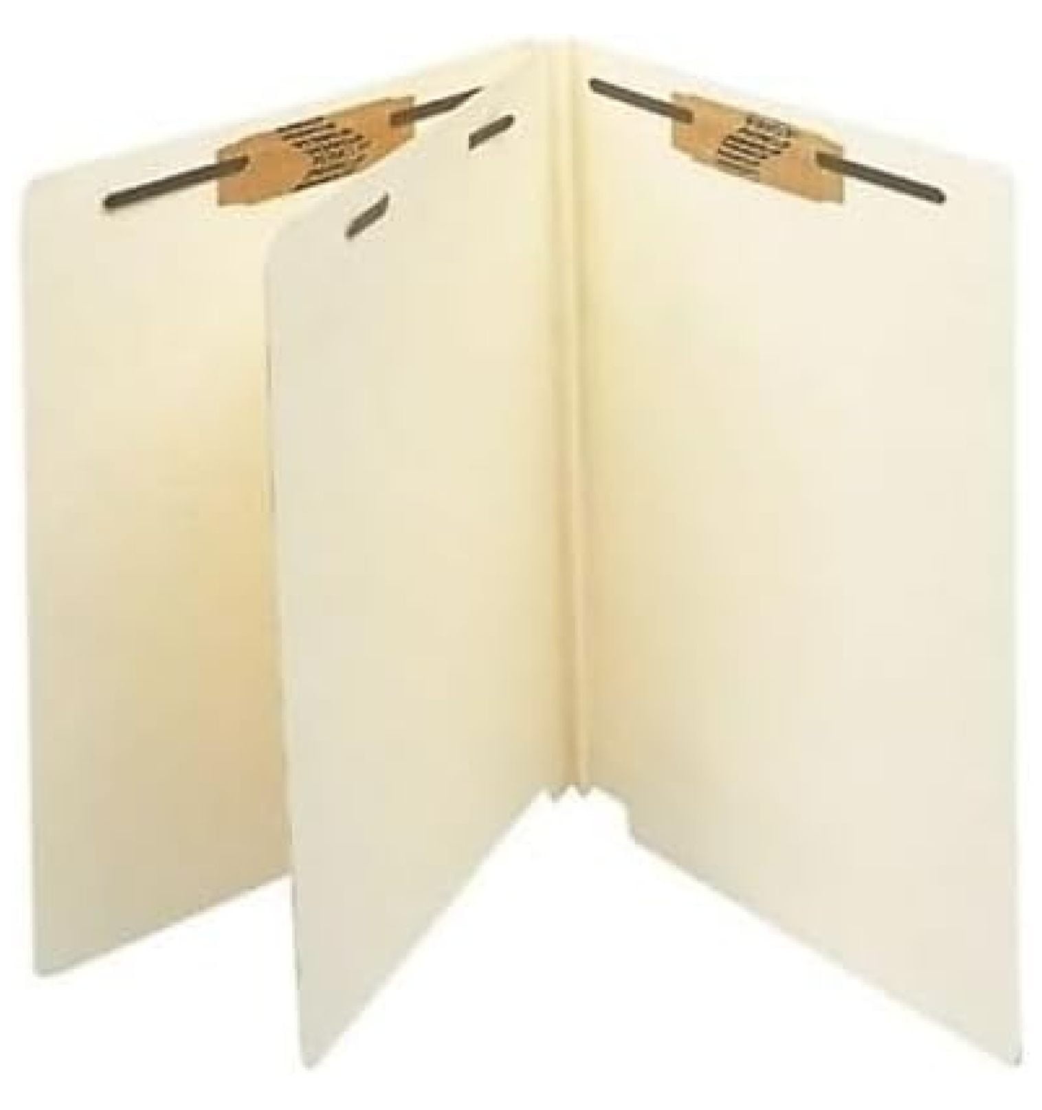 Manila Classification Folders with 1-Divider - Letter Size, 25/Box ...
