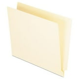 Manila End Tab Folders, 9.5" Front, 1-Ply Straight Tabs, Letter Size ...