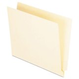 Manila End Tab Folders, 9.5" Front, 1-Ply Straight Tabs, Letter Size ...