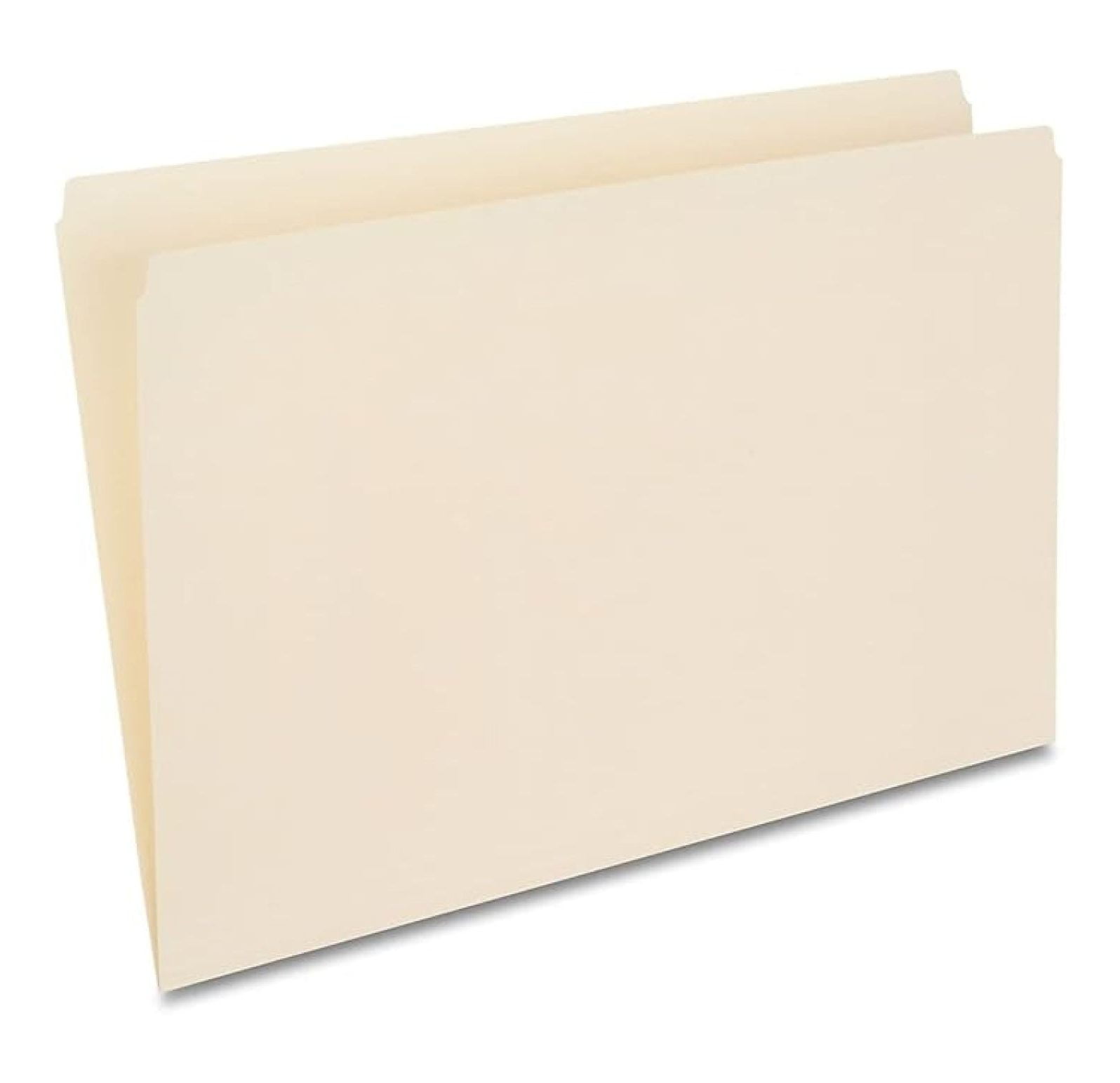 Manila File Folders Legal Size, 100 Pack - Straight Cut, Manila Folders ...