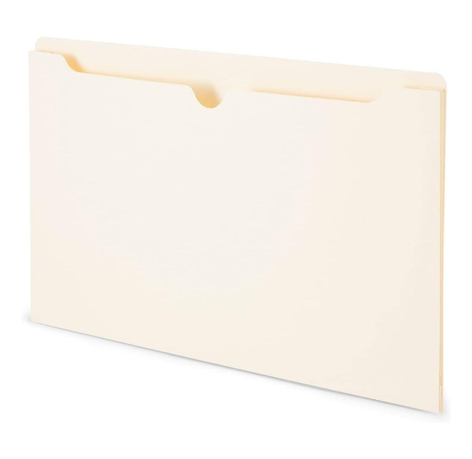 Manila File Folders Legal Size - 50 Pack, 1.5 Inch Expansion ...