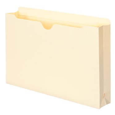 Office Depot® Brand Manila Double-Top File Jackets, 2" Expansion, Legal ...