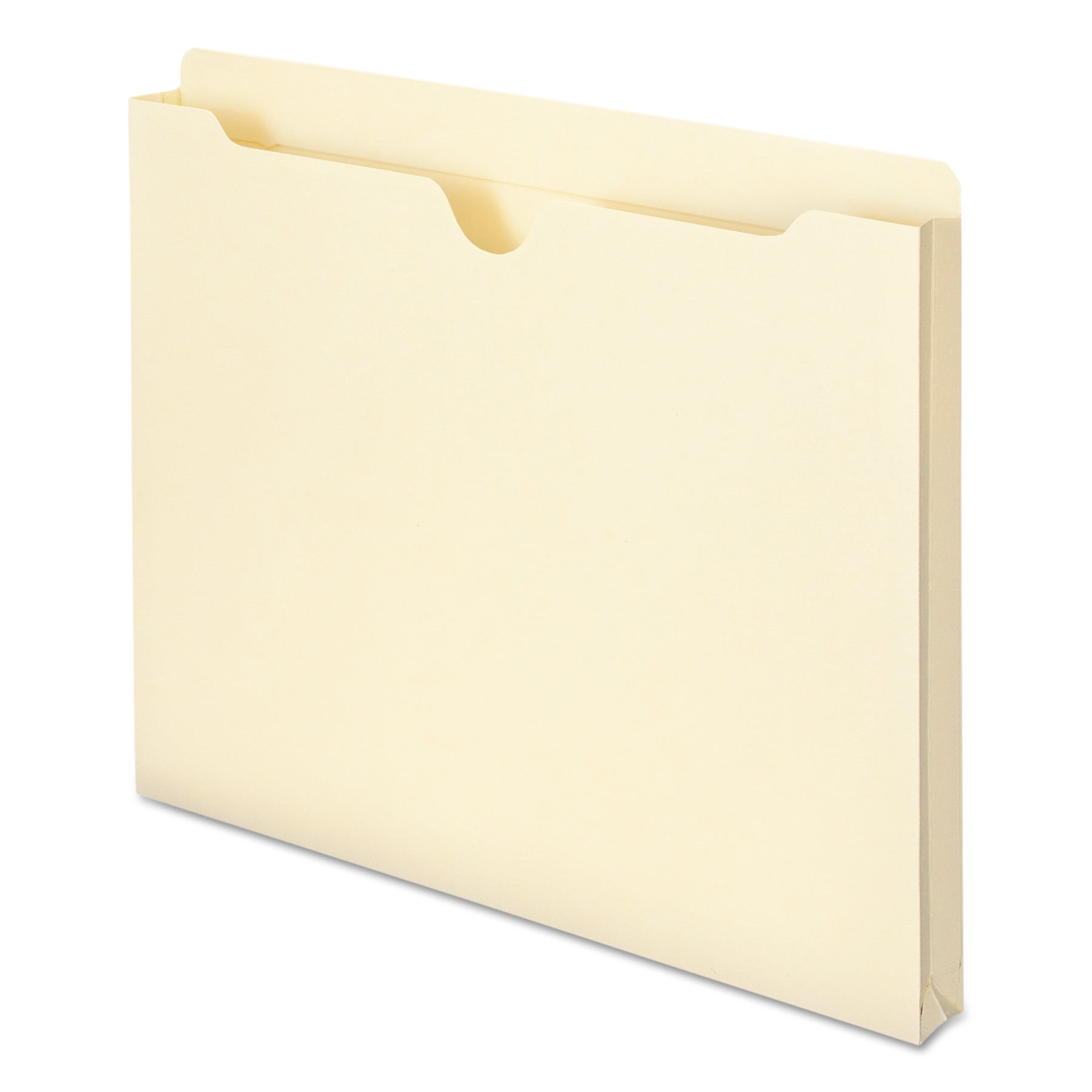 "Manila File Jackets, 2-Ply Straight Tab, Letter Size, Manila, 50/box ...