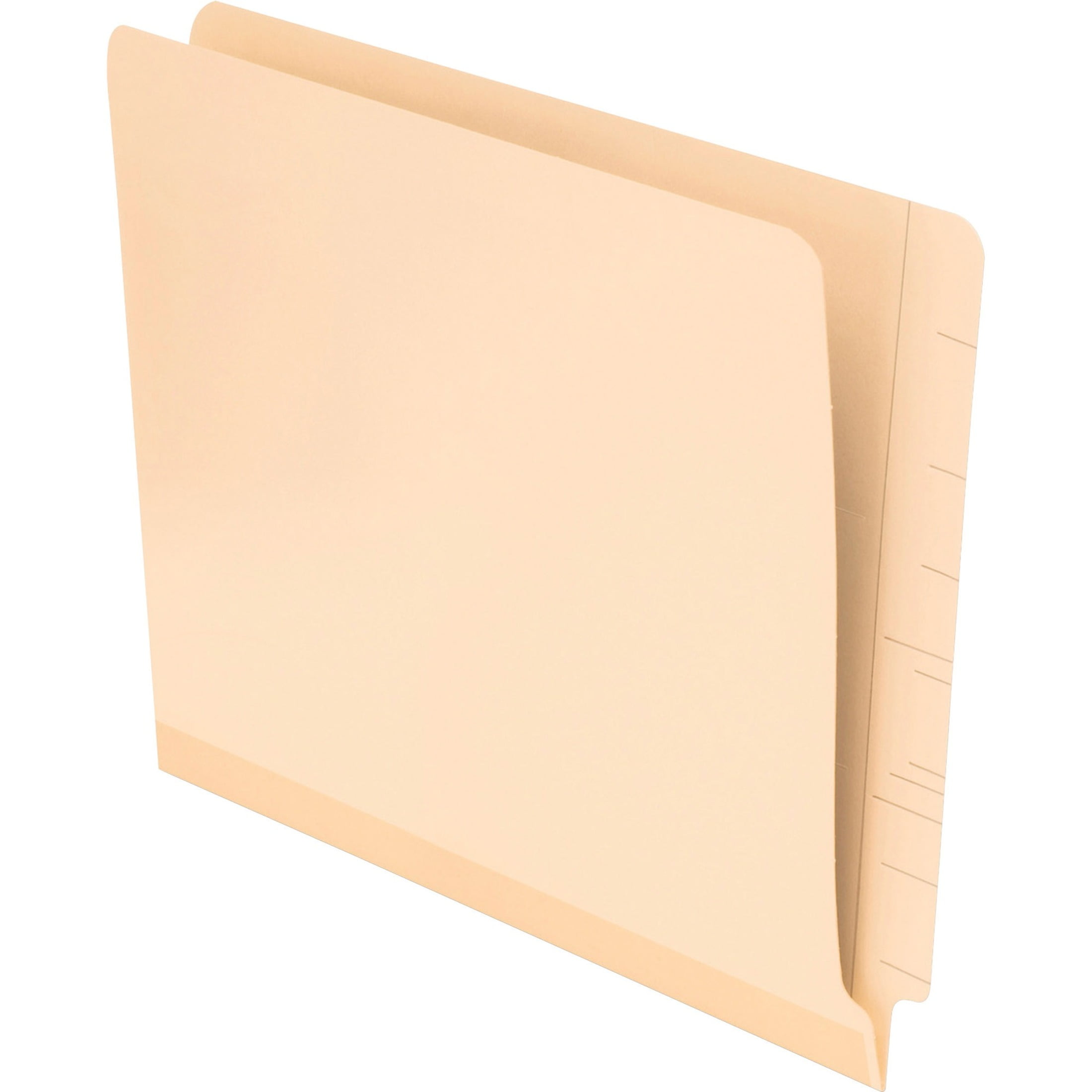 Pendaflex, PFX11035, Laminated Spine End Tab Folders, 100 / Box, Manila ...