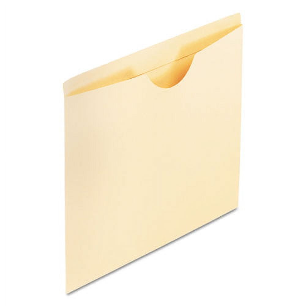 Manila Reinforced File Jackets, 2-Ply Straight Tab, Legal Size, Manila ...