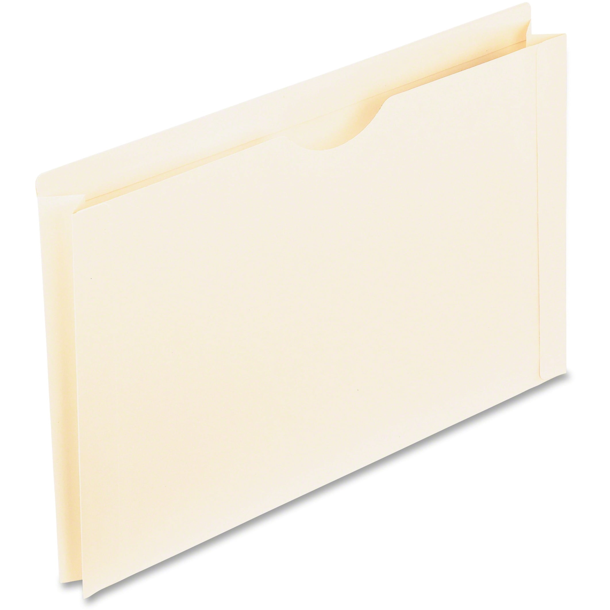 Manila Reinforced File Jackets, 2-Ply Straight Tab, Legal Size, Manila ...