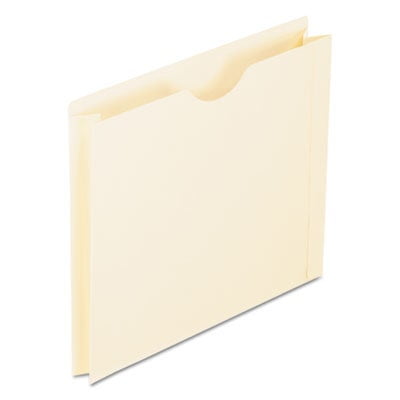 Manila Reinforced File Jackets, 2-Ply Straight Tab, Letter Size, Manila ...