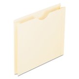 Reinforced Kraft Top Tab File Folders, 1/3-Cut Tabs, Letter Size, Kraft ...
