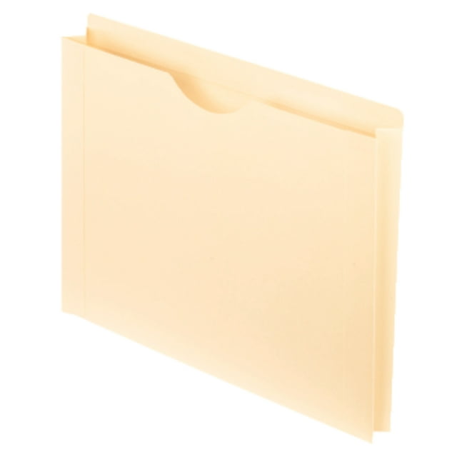 Manila Reinforced File Jackets, Letter size, Manila - Walmart.com
