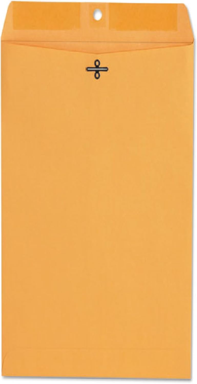Manilla Envelopes, Square Flap, Clasp/Gummed Closure, Large Mailing ...