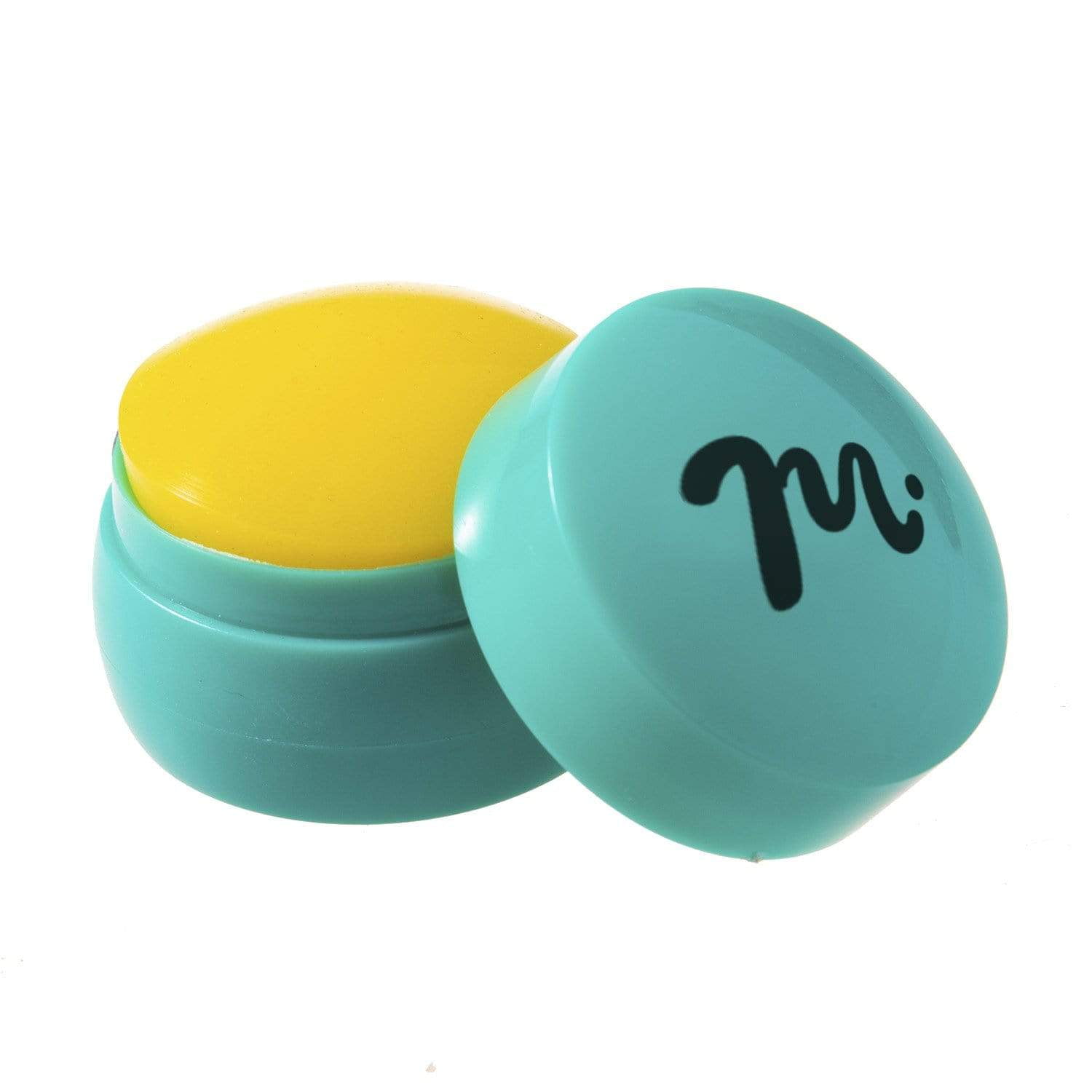 Maniology Big Gummy Stamper XL Round Opaque Yellow/Teal Nail Stamper ...