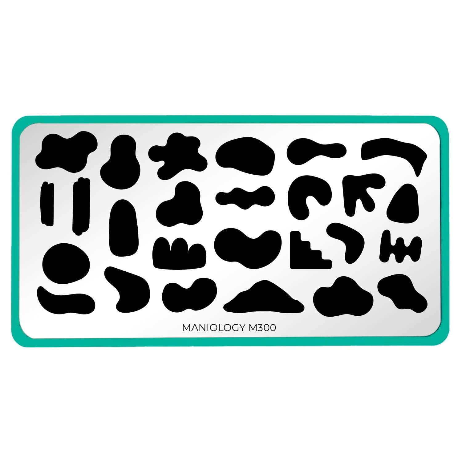 Maniology Mod Pods (M300) Stainless Steel Nail Stamping Plate - Walmart.com