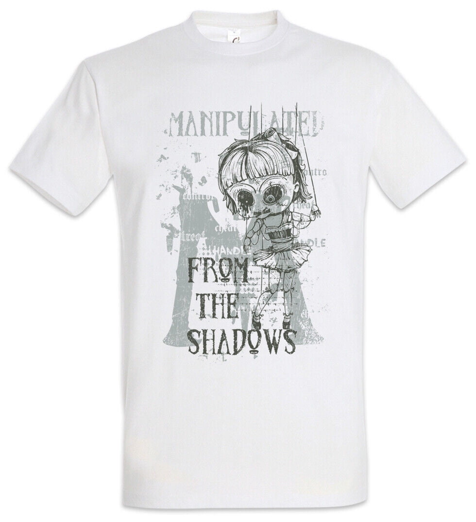 Manipulated From The Shadows T-Shirt Puppet Marionette Horror Theater ...