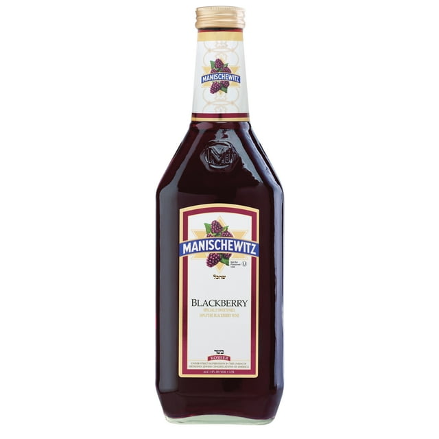 Manischewitz Blackberry Kosher Red Wine, 1.5L Bottle - Walmart.com