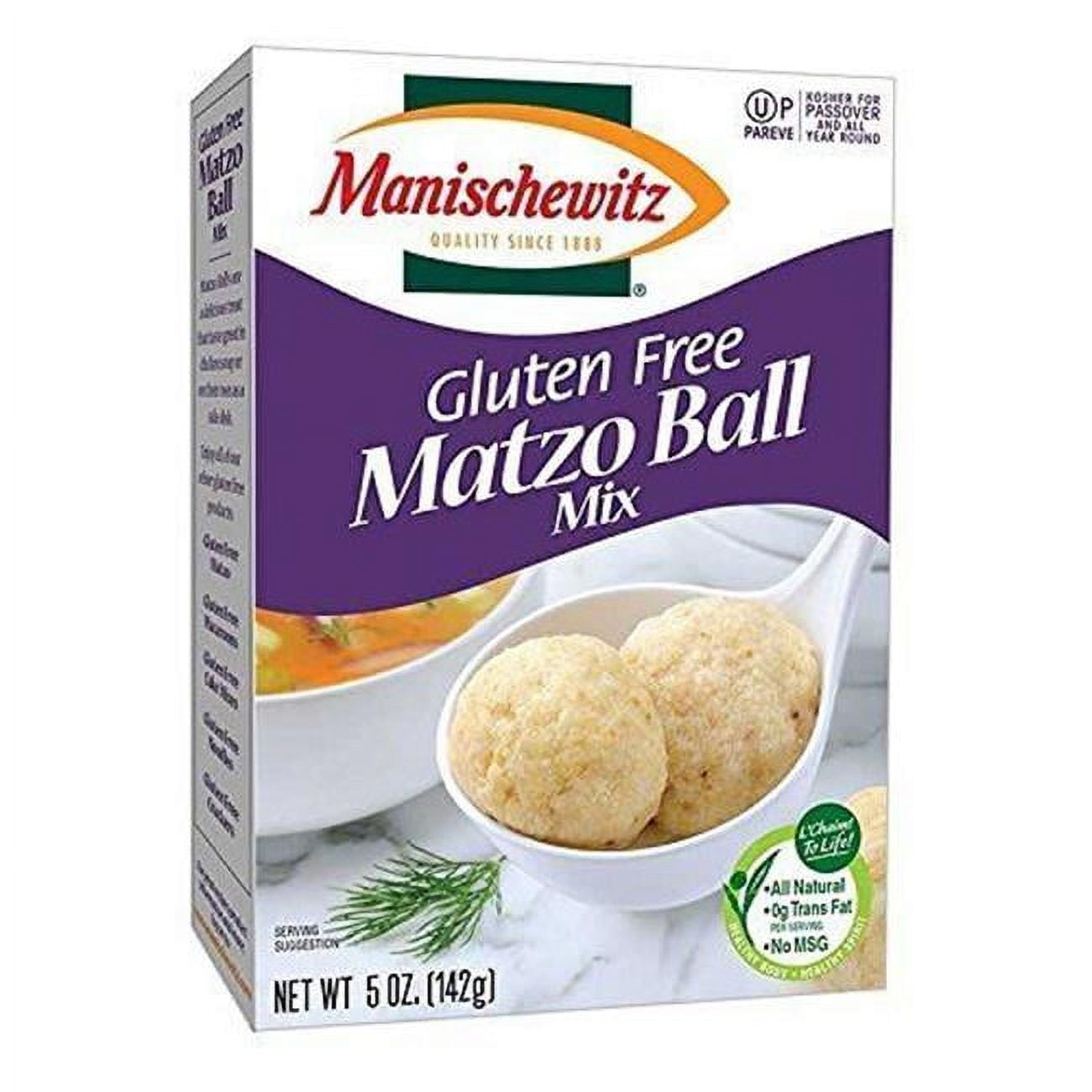 Manischewitz Gluten Free Matzo Ball Mix, 5 oz - Pack of 12 - Walmart.com